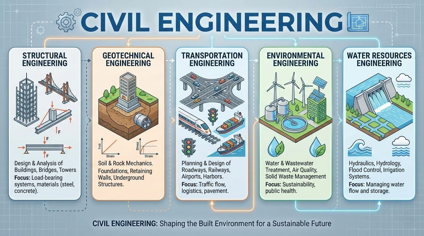 What is Civil Engineering? Simple And Easy! - Civil Engineers 07